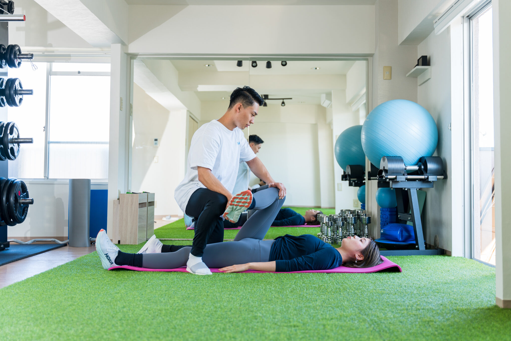 トレーニング未経験様9割以上